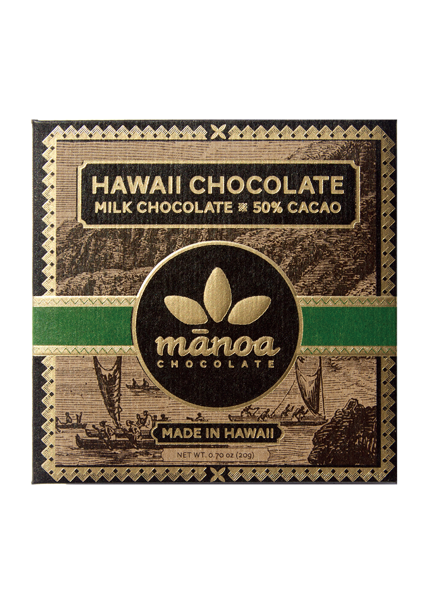 Hawaii Milk Chocolate Bar 20g – THE GOODS MATRIX